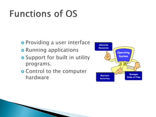 Operating system presentation | PPTX