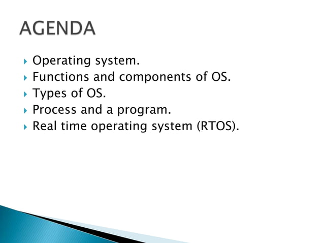 Operating system overview concepts ppt | PPTX