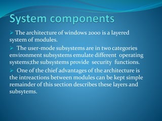 Operating system ppt | PPT