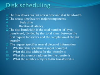 Operating system ppt | PPT