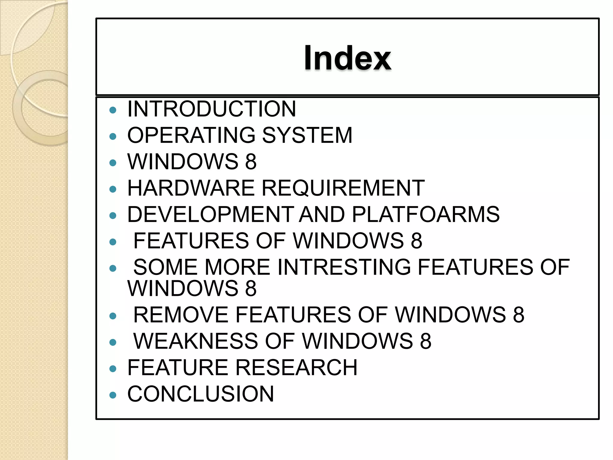 Operating system presentation | PPTX