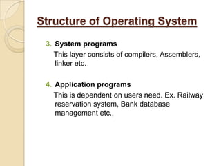Operating system presentation | PPTX