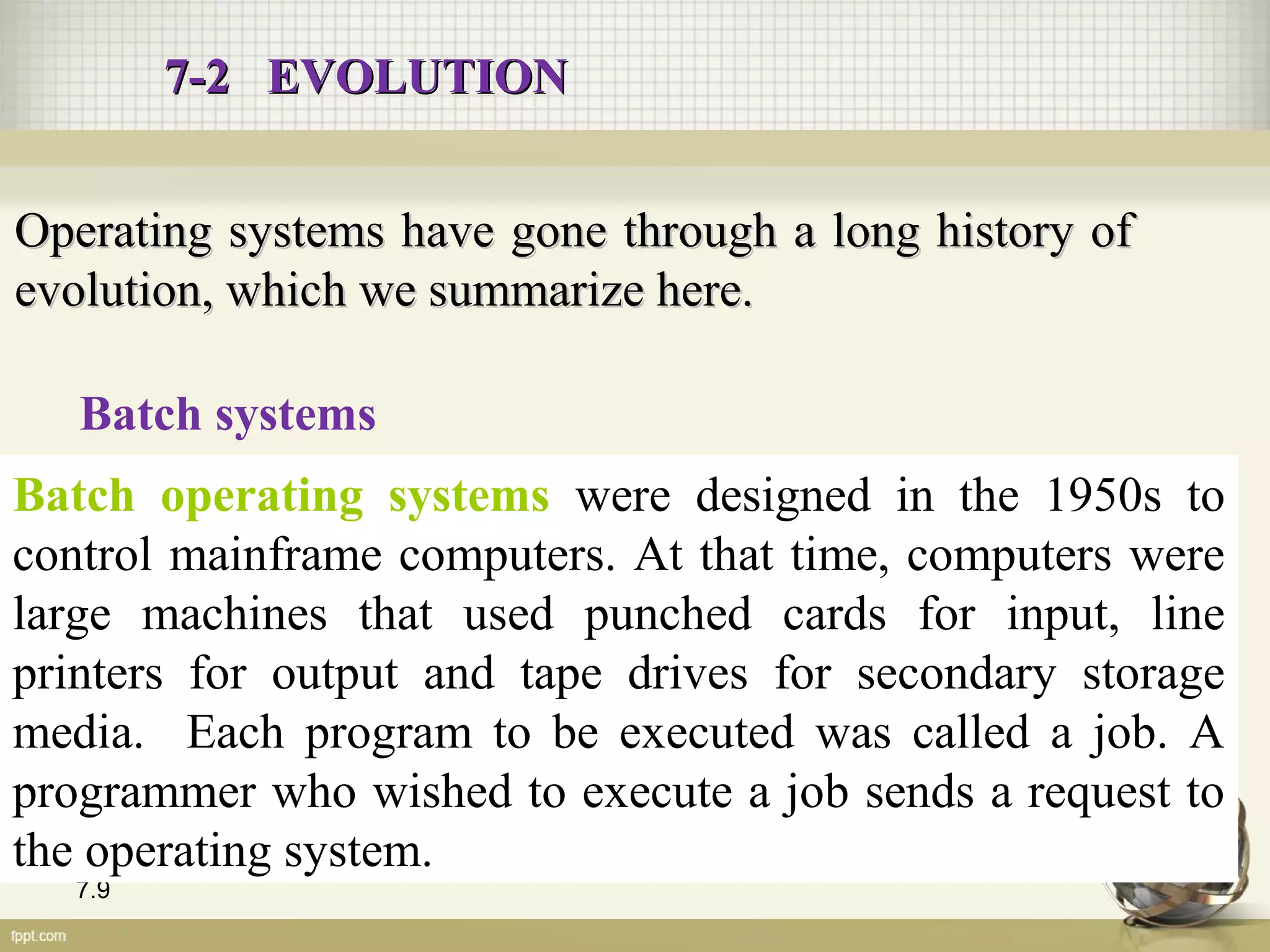 Operating system presentation | PPT
