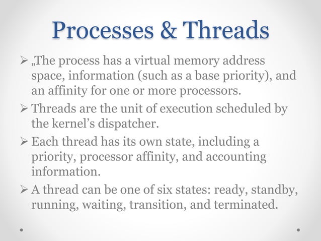Windows 7 Architecture | PPTX | Operating Systems | Computer Software ...