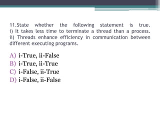 Operating system quiz | PPTX