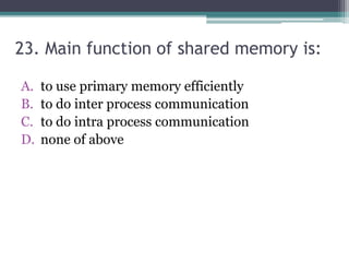 Operating system quiz | PPTX