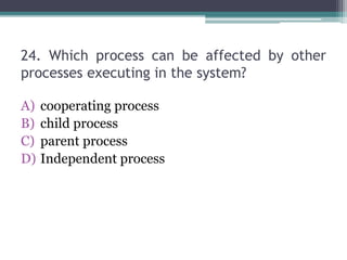 Operating system quiz | PPTX