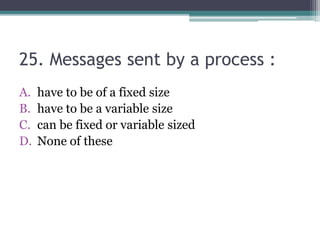 Operating system quiz | PPTX