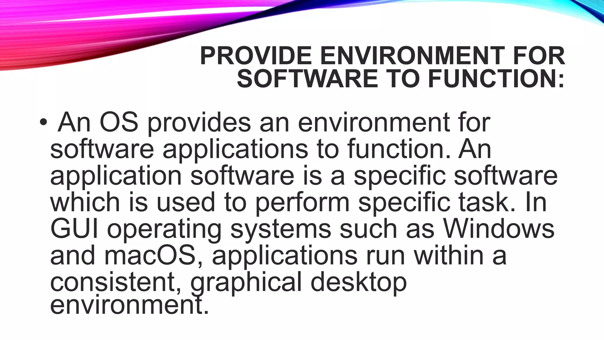 Operating System Report Pptx Operating Systems Computer Software And Applications