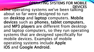 Operating system report | PPTX