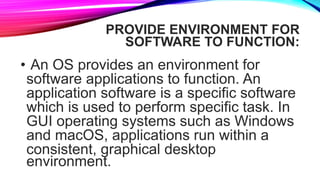 Operating system report | PPTX