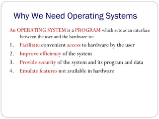 lecture:Operating Syste Ms | PPT