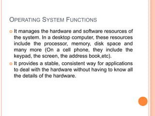 Operating systems Overview | PPTX
