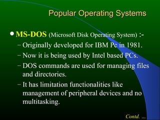 Operatingsystems | PPT