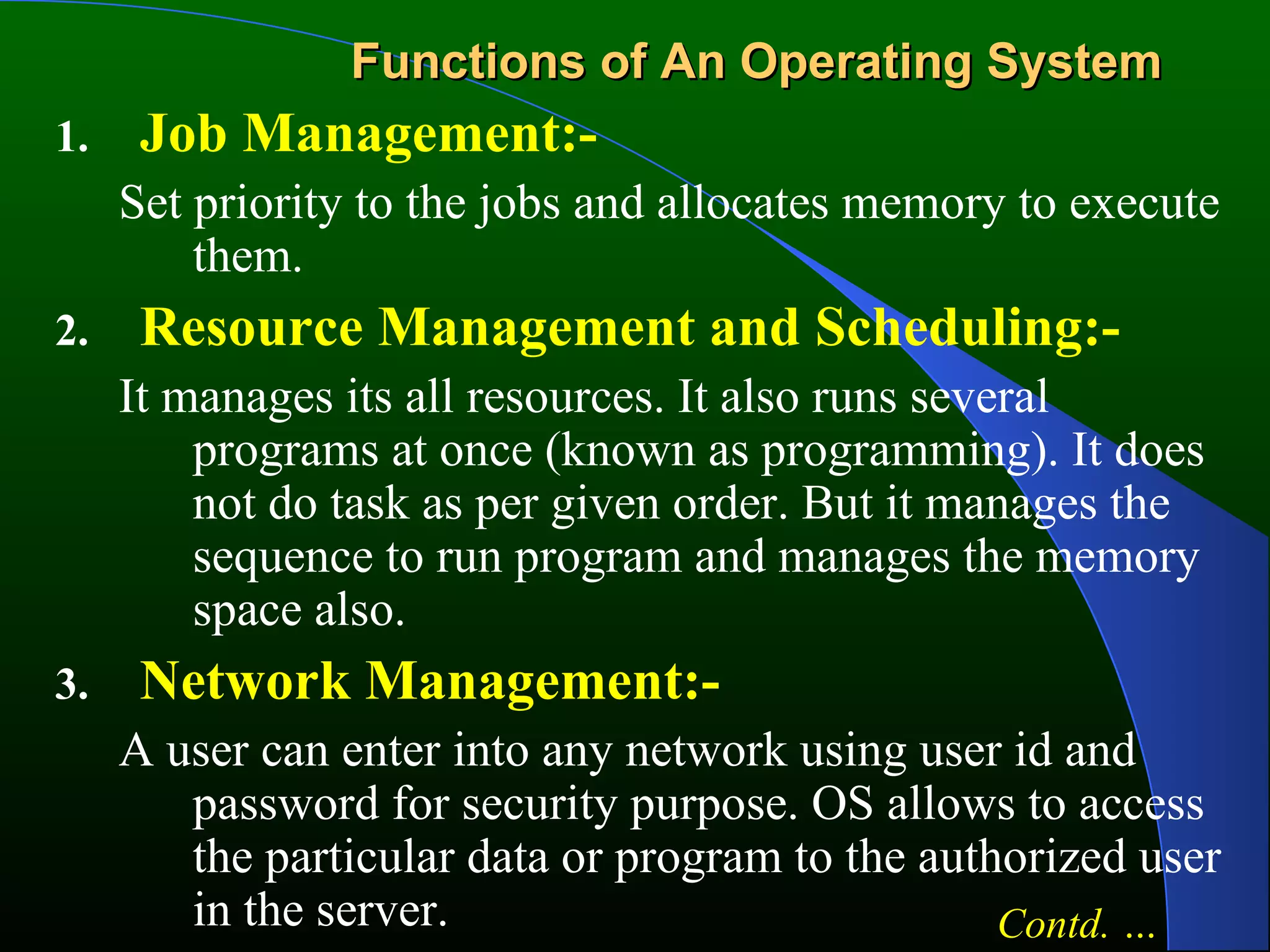 Operating systems | PPT | Computing | Technology & Computing