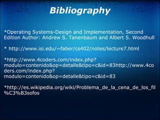 Operating systems | PPT