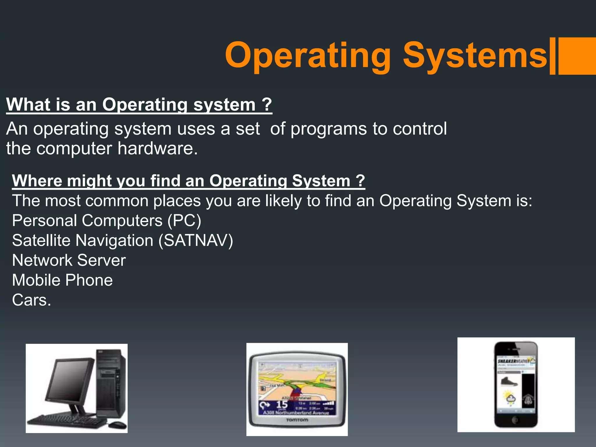 Operating systems | PPTX