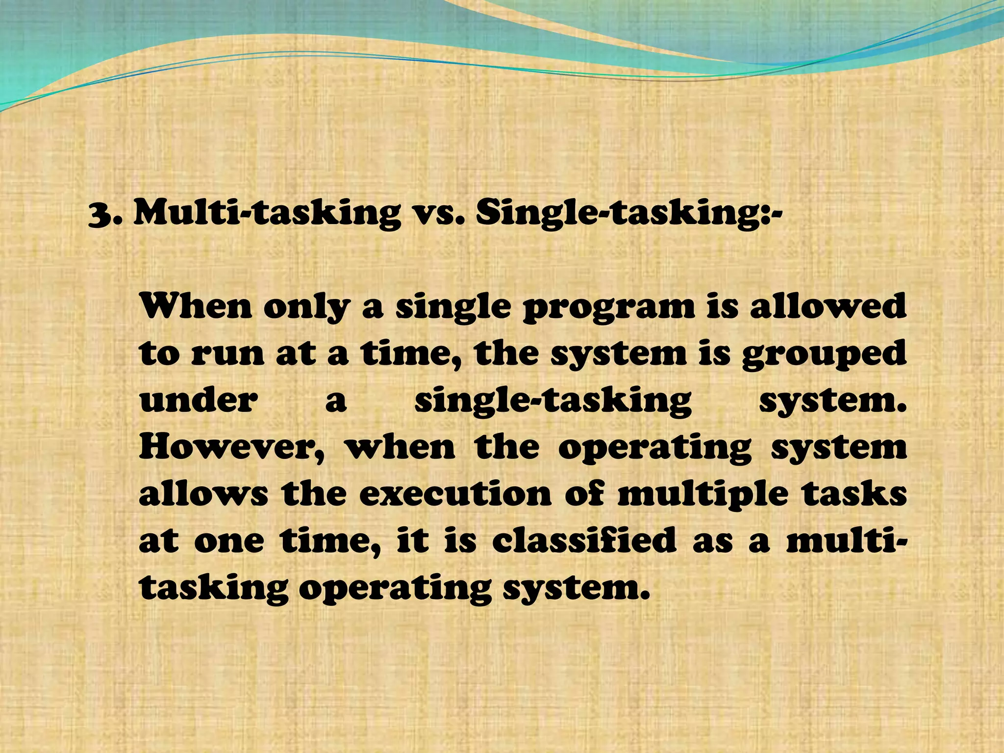 Operating systems | PPTX