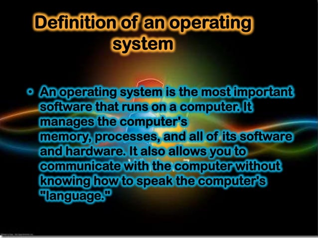 Operating Systems | PPT