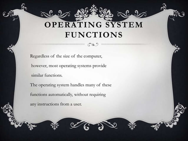 Operating systems | PPT