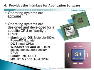 Operating systems | PPT