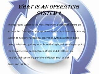 Functions Of Operating Systems | PPT
