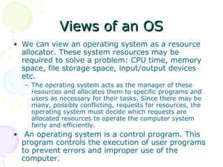 Operating systems | PPT