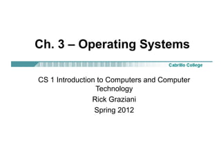 Operating systems | PPT