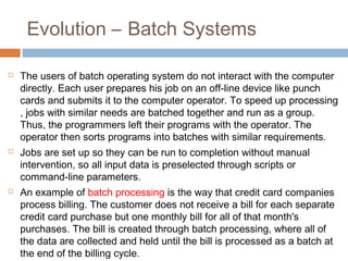 Operating systems | PPT