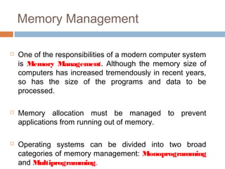 Operating systems | PPT