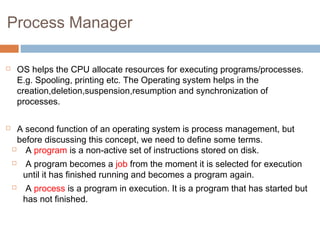 Operating systems | PPT