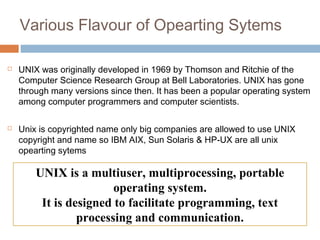Operating systems | PPT