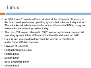 Operating systems | PPT