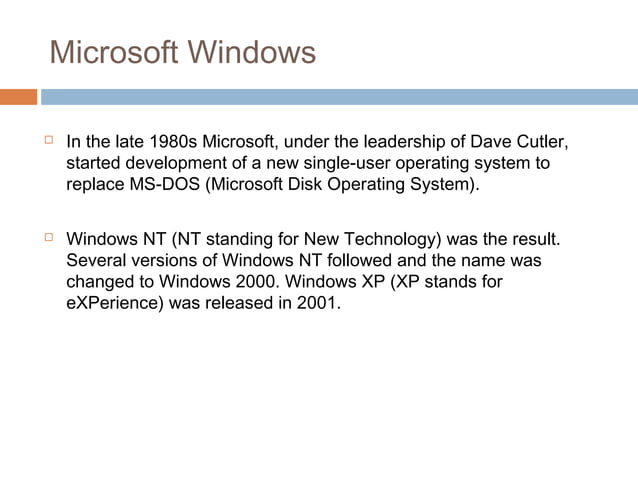 Operating systems | PPT