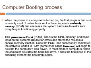 Operating systems | PPT