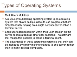 Operating systems | PPT