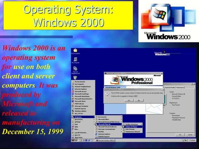 History of Operating system | PPTX