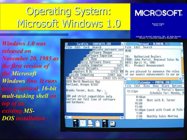 History of Operating system | PPTX