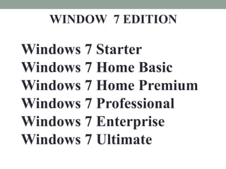 Operating systems | PPTX | Operating Systems | Computer Software and ...