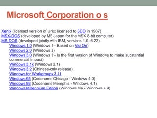 Operating systems | PPTX | Operating Systems | Computer Software and ...