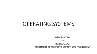OPERATING SYSTEMS.pptx | Operating Systems | Computer Software and Applications