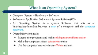 OPERATING SYSTEMS.pptx | Operating Systems | Computer Software and Applications