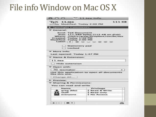 Operating System File System Interface Ppt Operating Systems Computer Software And
