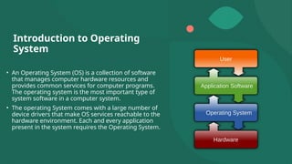 Operating Systems Bachelors in CompScience | PPTX