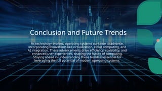 Operating Systems PPTX for explaining perating system | PPT