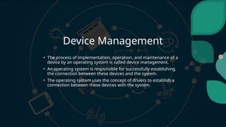 Operating Systems PPTX for explaining perating system | PPT
