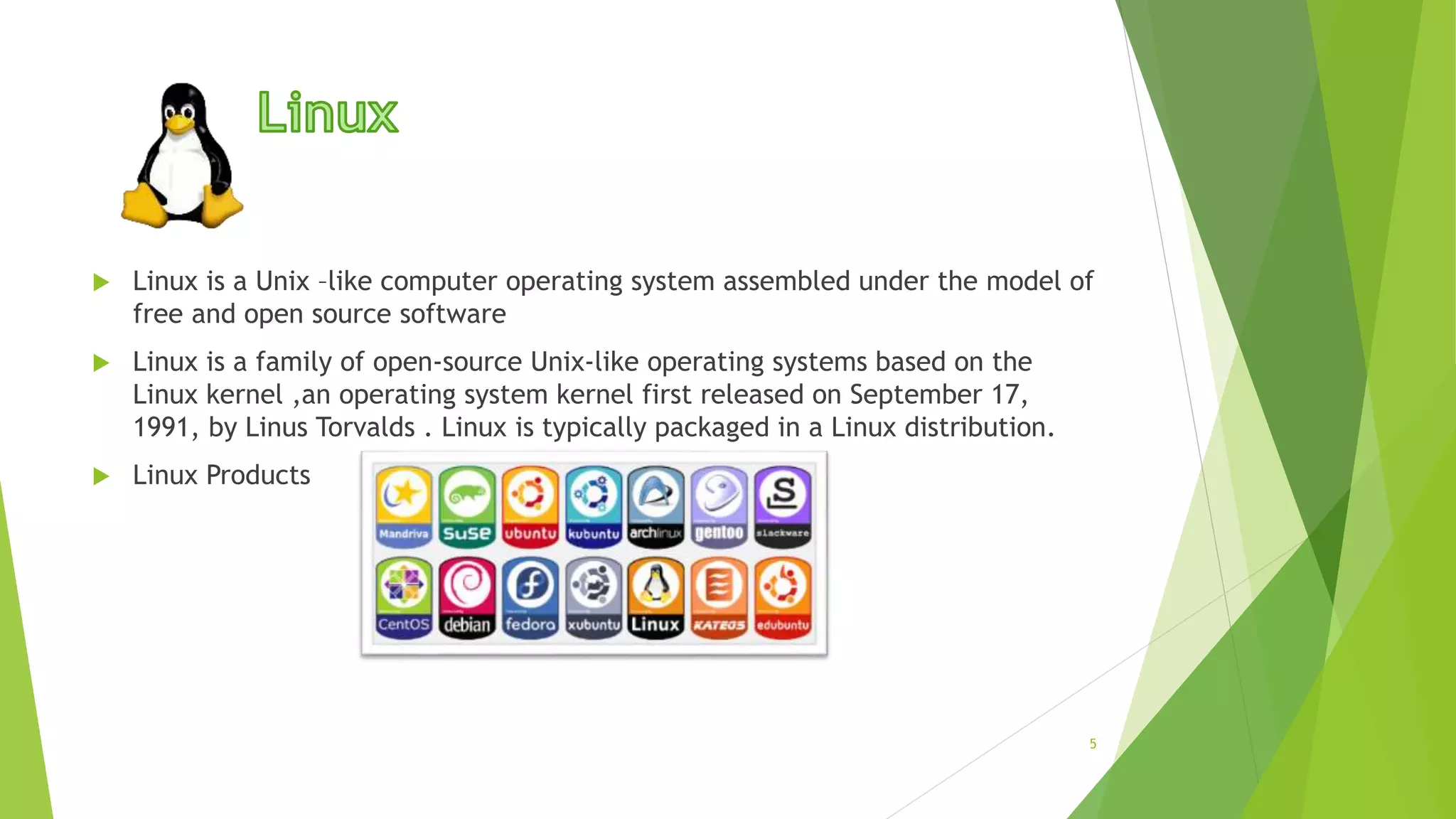 Types Of Operating System Pptx Operating Systems Computer Software And Applications