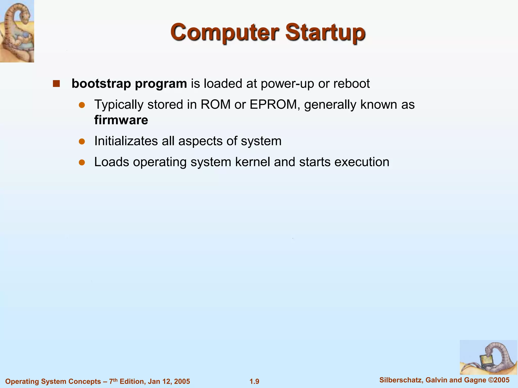 Operating Systems Galvin Ch1 Ppt Operating Systems Computer