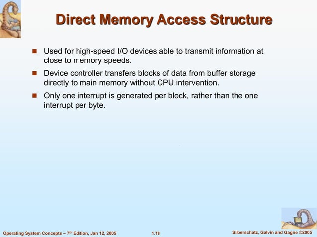 Operating Systems Galvin Ch1 Ppt Operating Systems Computer