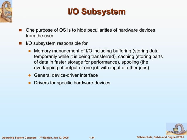 Operating Systems Galvin Ch1 Ppt Operating Systems Computer